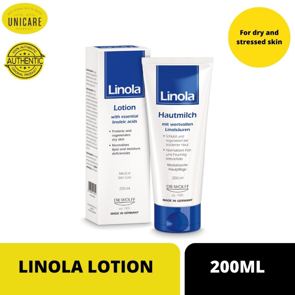 LINOLA LOTION WITH ESSENTIAL LINOLEIC ACID 200ML | Shopee Malaysia