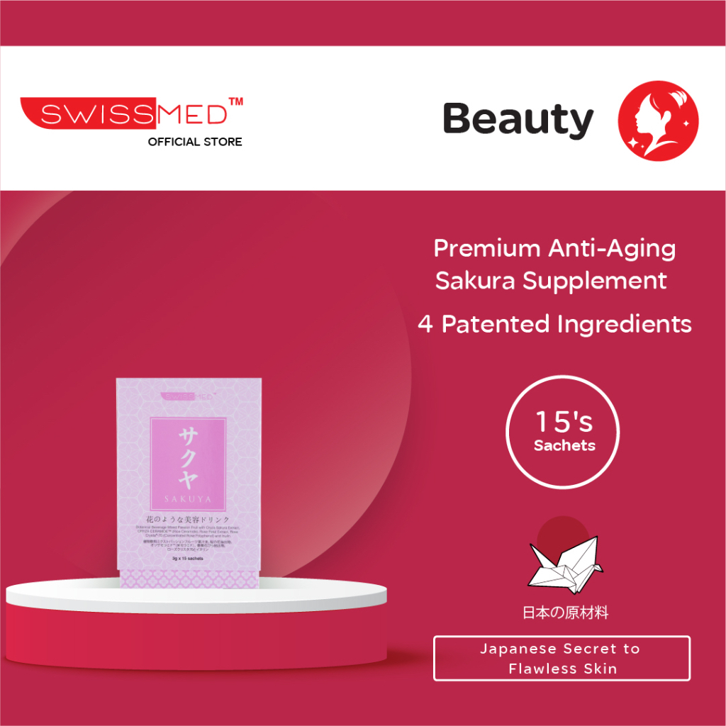 SHORT EXPIRY (06/26) SWISSMED™ 4 Patented Ingredients Sakuya (15's ...