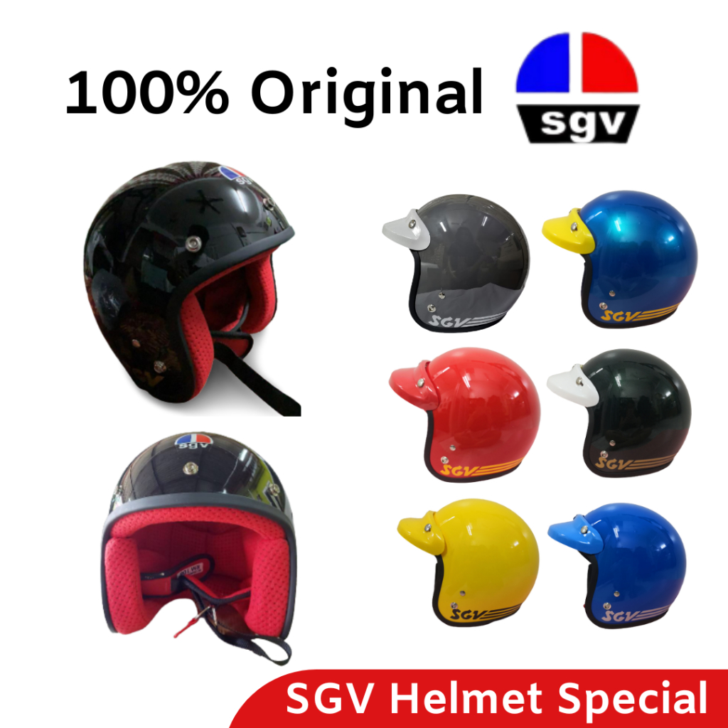 SGV Helmet Special Series Motor Helmet Topi Keledar Motor helmets ...