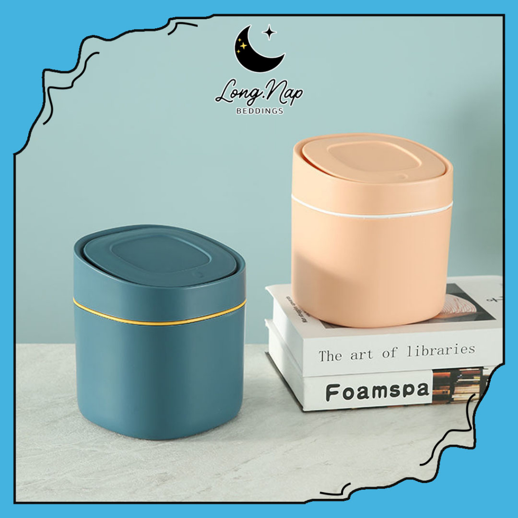MINI DESK BIN DESKTOP TRASH CAN DESKTOP BIN CAR SMALL WASTE BIN BASKET ...