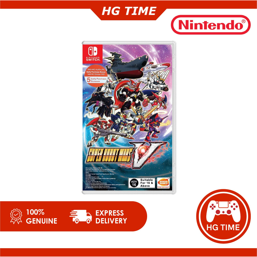 Nintendo NSW Switch Super Robot War V | Shopee Malaysia