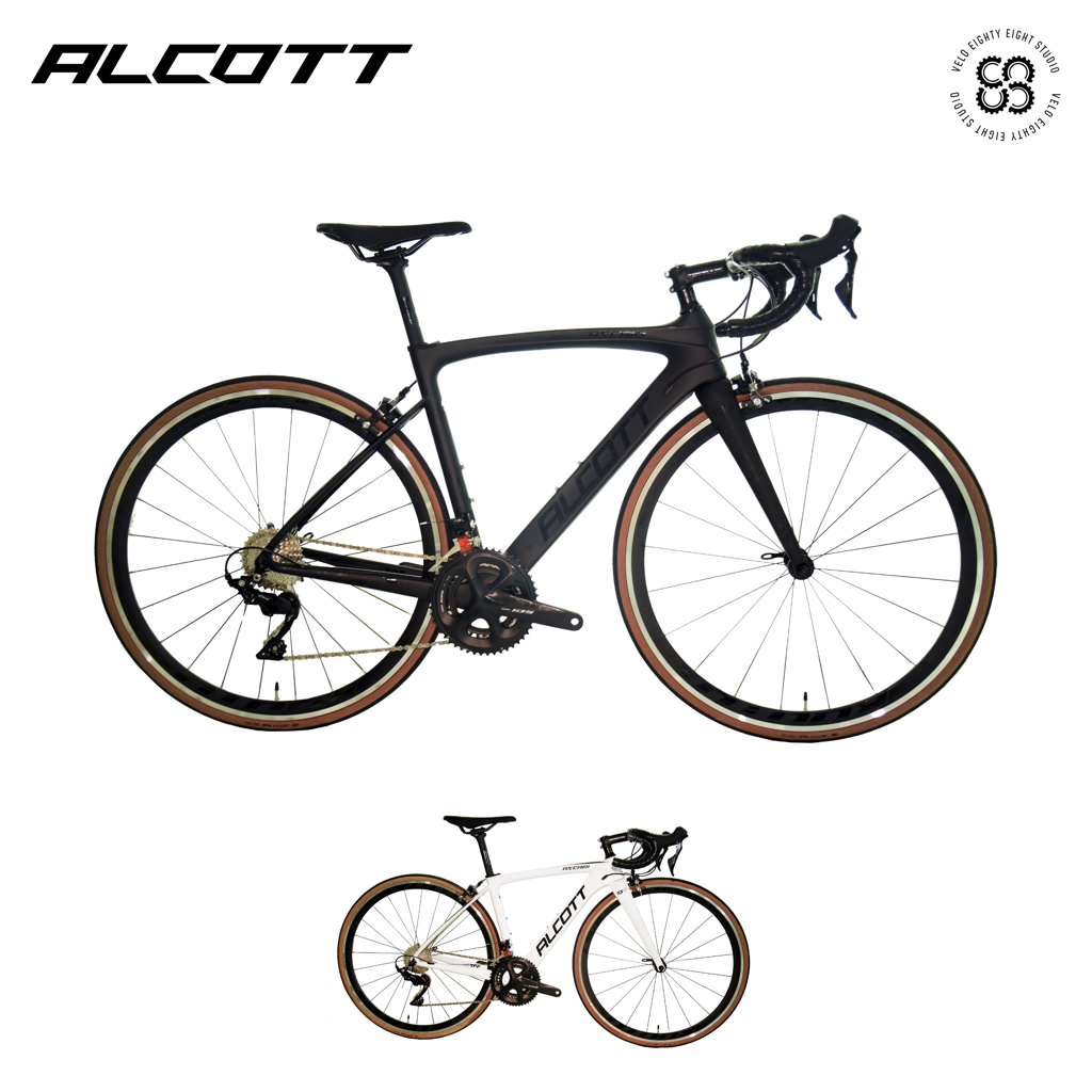 Alcott Ascari Lite Carbon Road Bike Full Shimano 105 R7000 2x11 ...