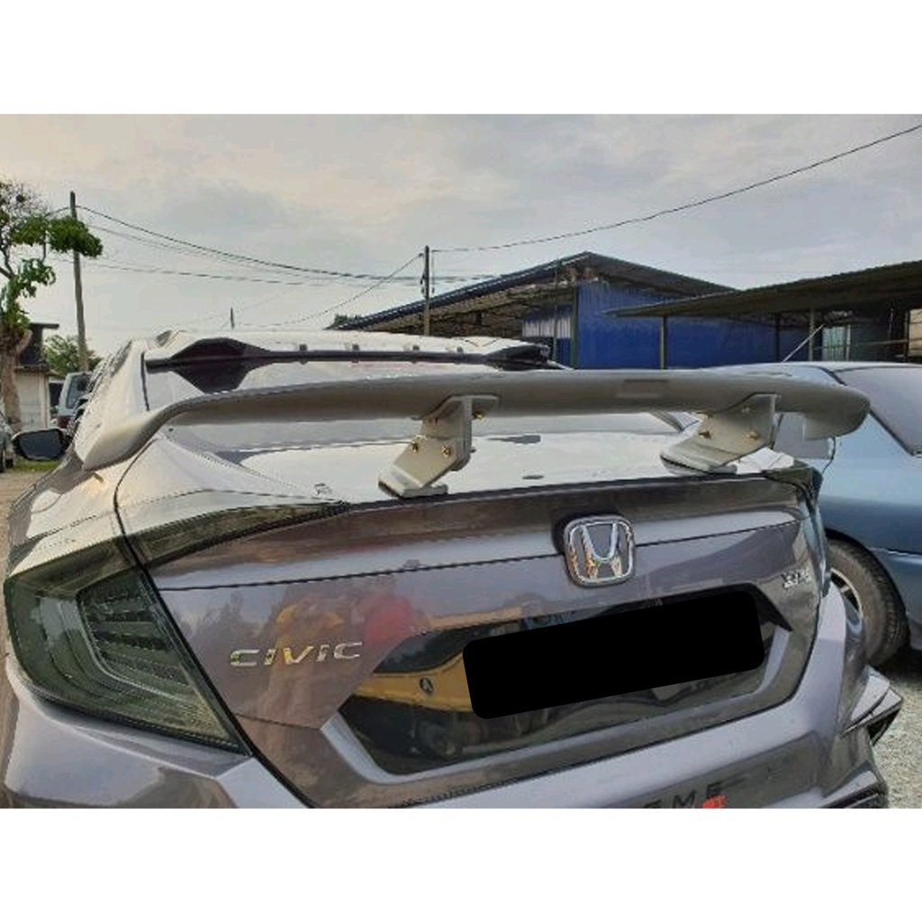 Honda Civic FC 10th Generation 2016 Varis Style Spoiler Fiber Body Kit ...