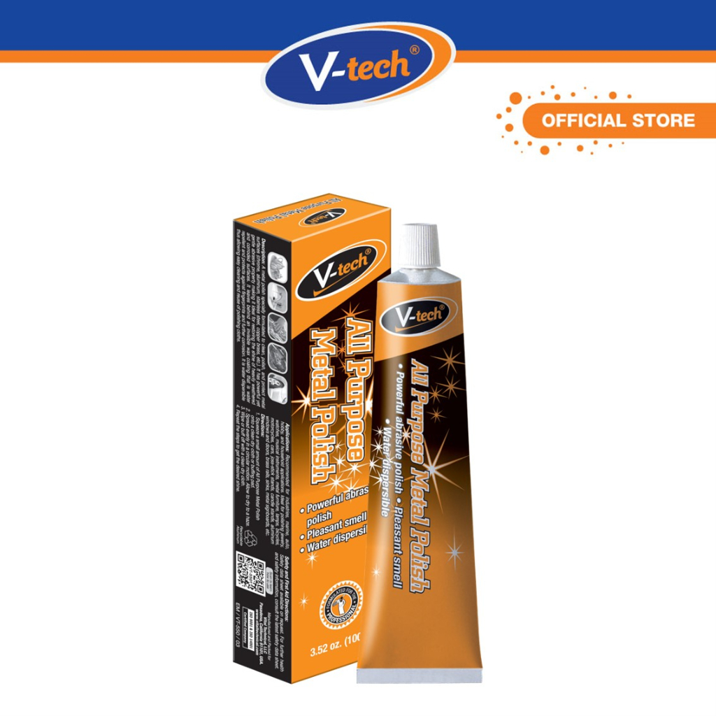 V-tech VT-550 All Purpose Metal Polish (100gm) | Shopee Malaysia