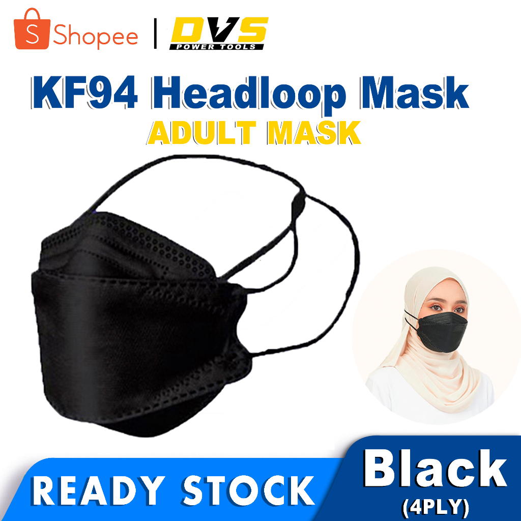 🔥 🇰🇷 Ready Stock🔥KF94 Face Mask 50PCS 10pcs Bundle Pack 3D Fish Mouth ...