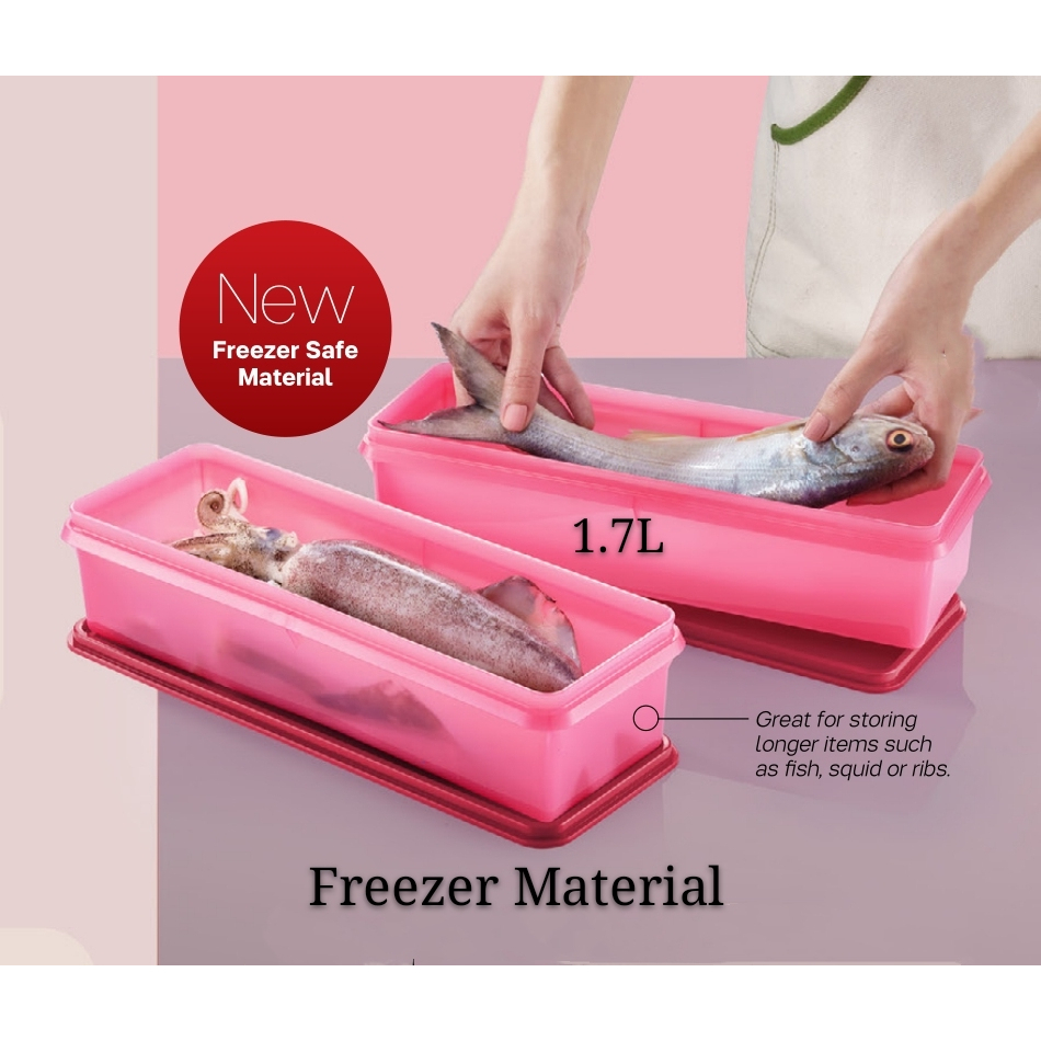 Tupperware Thin Freezer Keeper / Thin Stor (1) 1.7L | Shopee Malaysia