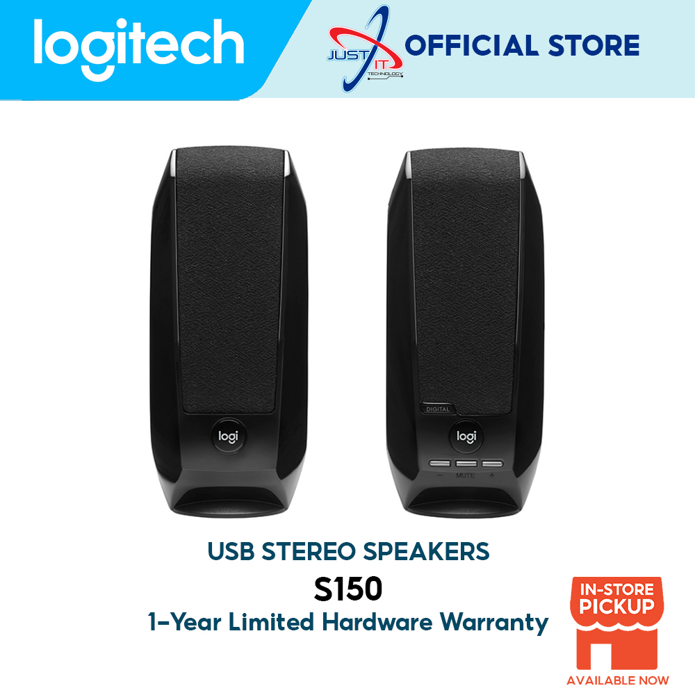 LOGITECH S150 2.1 USB STEREO SPEAKERS | Shopee Malaysia