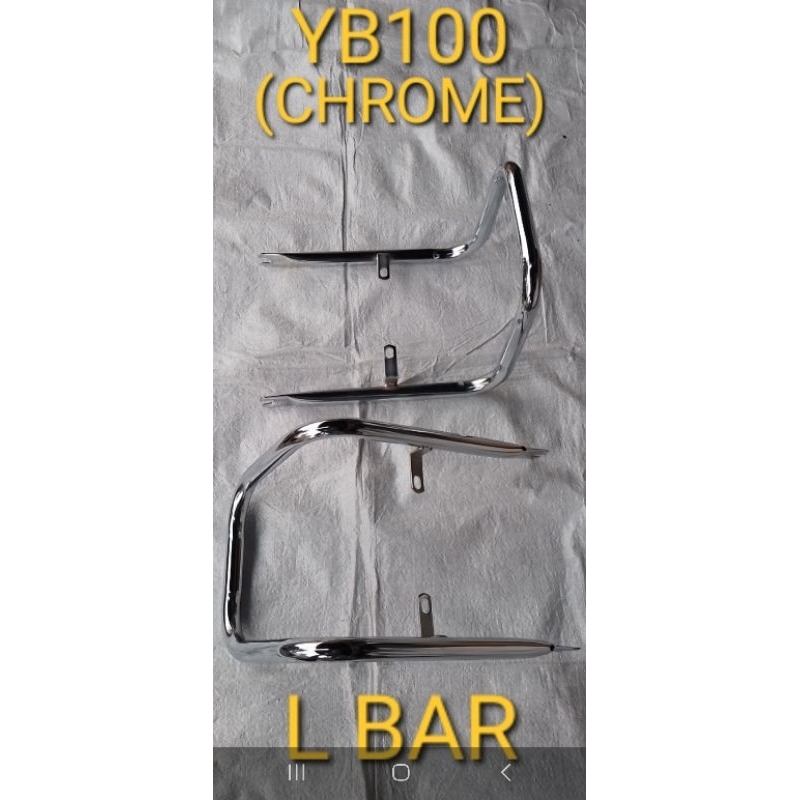 YB100 L BAR (CHROME) | Shopee Malaysia