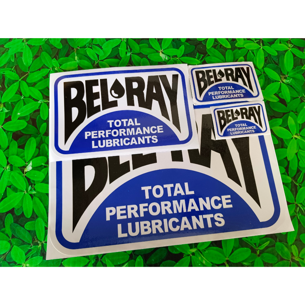 Sticker Decal Motor&Car BelRay Sticker Waterproof HP Latex Print ...