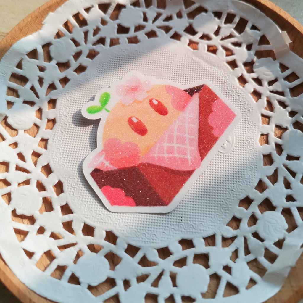 Little Blush Mellow · Sticker · Original Art | Shopee Malaysia