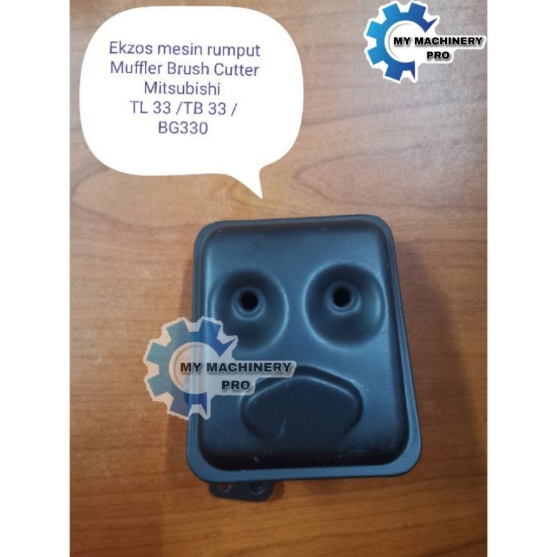 MUFFLER EXHAUST TL33/TB33/BG330 MESIN RUMPUT BRUSH CUTTER OGAWA ...