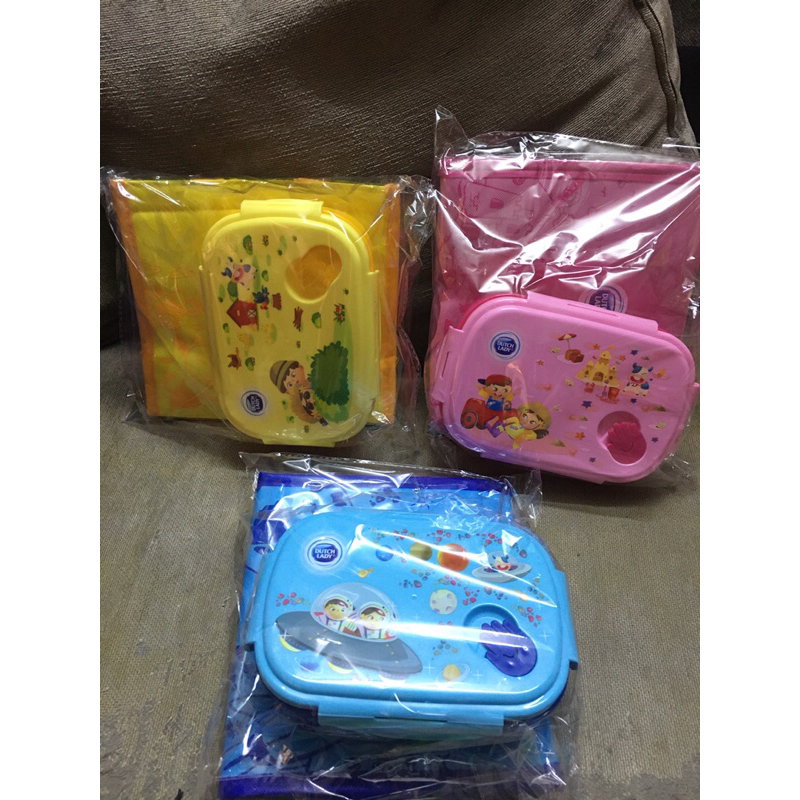 Dutch Lady Bento box with cutlery set and Thermal bag | Shopee Malaysia