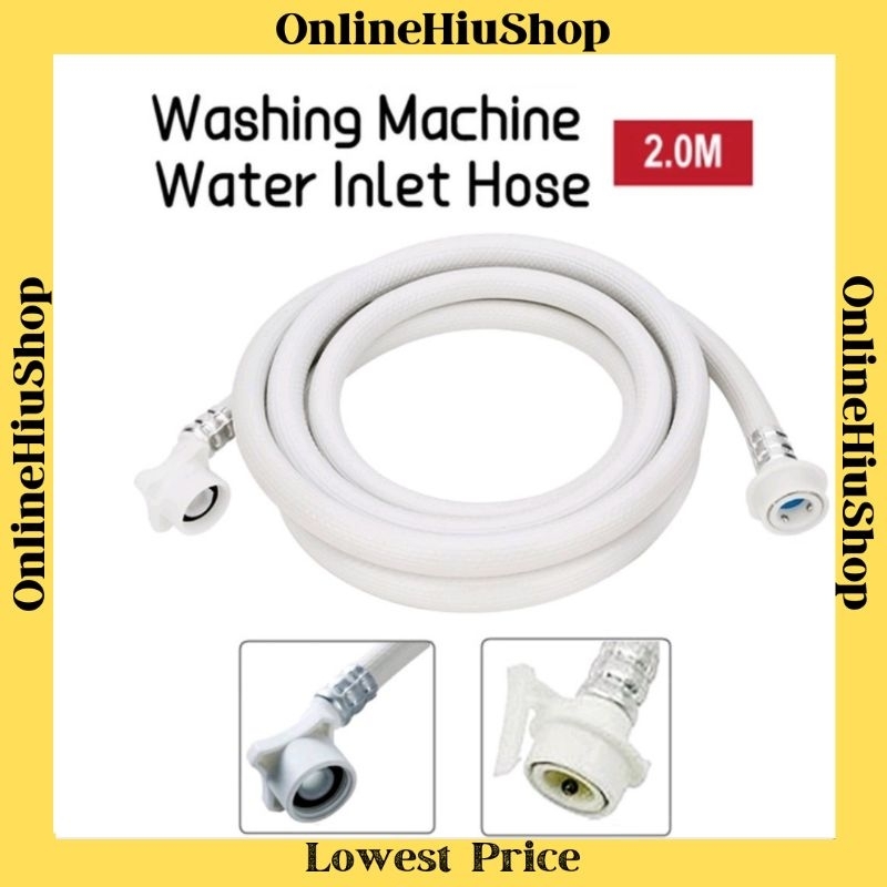 Washing Machine Inlet Hose Washer Pipe Connector 2M | Shopee Malaysia