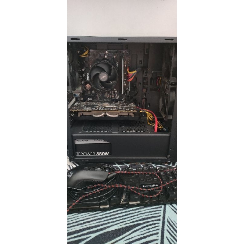 Budget PC full set with speaker and monitor | Shopee Malaysia