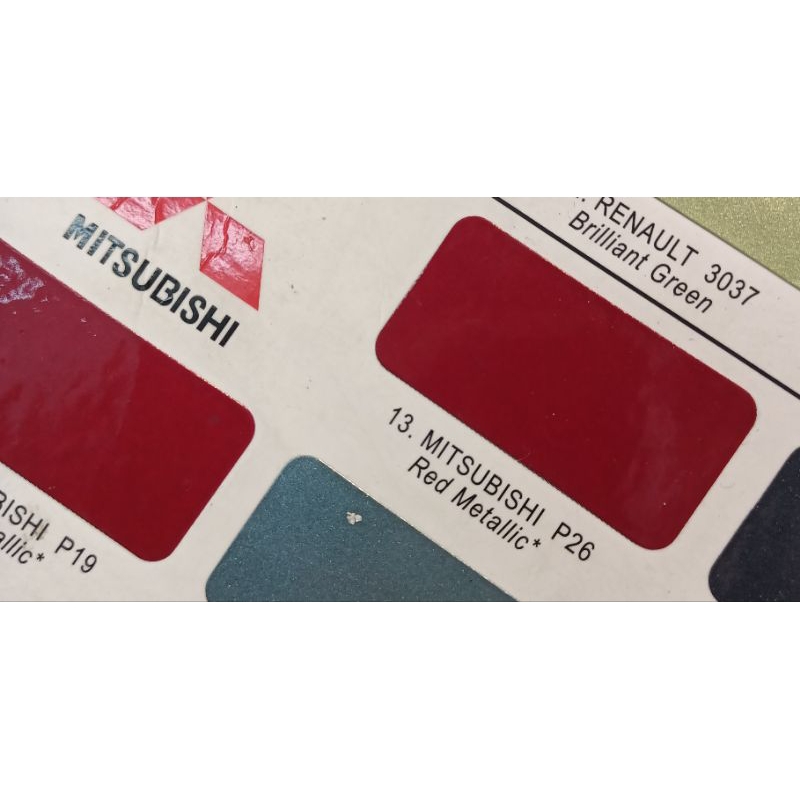Mitsubishi P26** Red Metallic 2K Paint | Shopee Malaysia