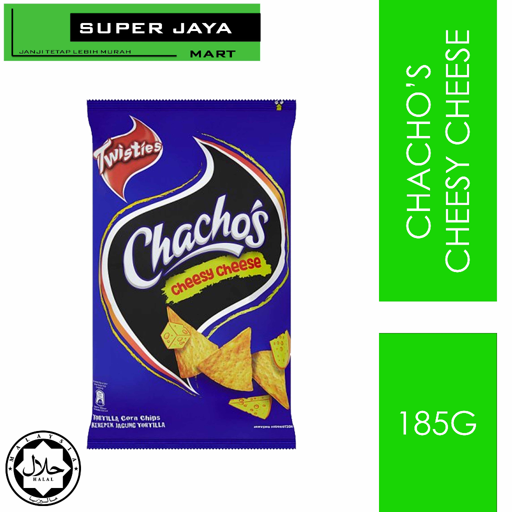 Twisties Chacho's 185g Cheezy Cheese/ BBQ Bonanza | Shopee Malaysia