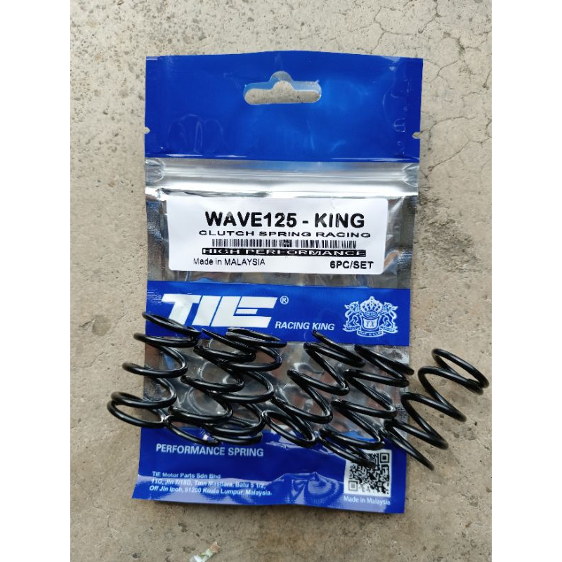 WAVE125 WAVE 125S HONDA RACING SPRING CLUTCH 6PCS TIE KING RACING ...
