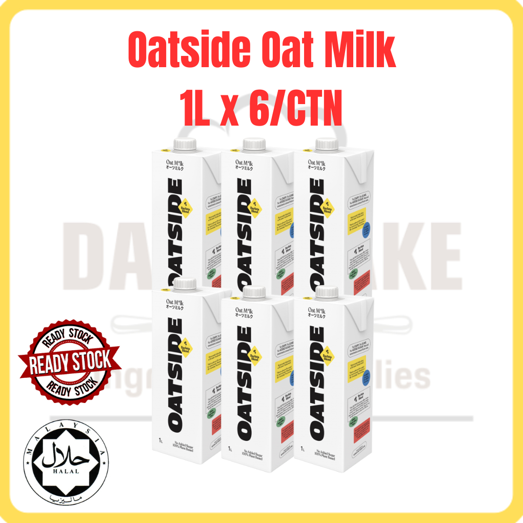 Oatside Oat Milk 1L/Susu Oat/燕麦牛奶/Barista Milk/Susu Barista/咖啡师牛奶 ...