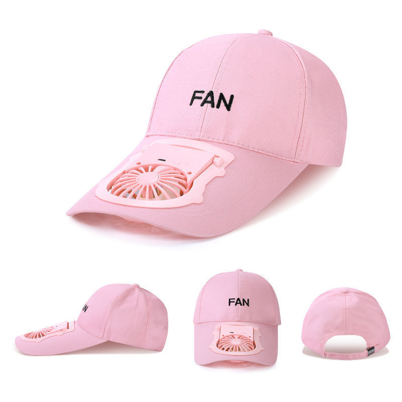 Portable Fan Hat Wearable Air Conditioner with USB Charging for Summer ...