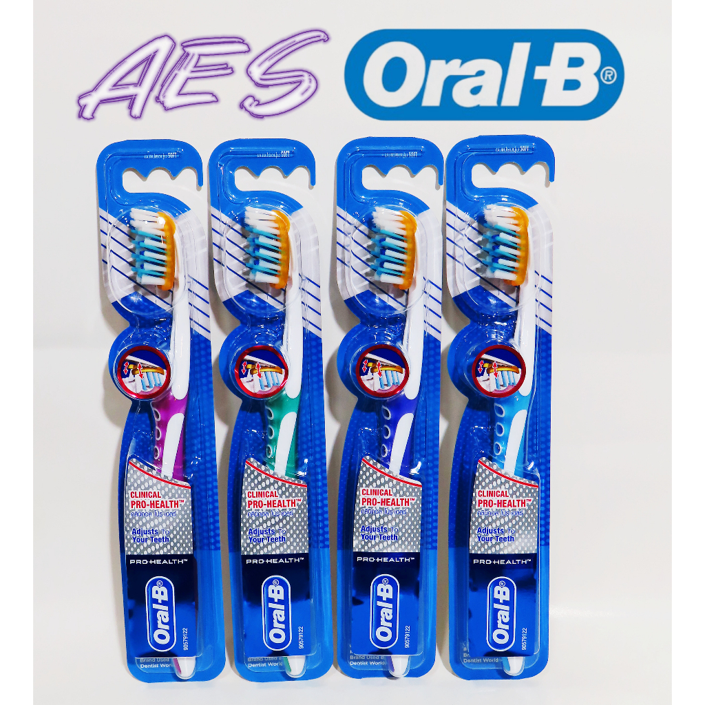 Oral-B Clinical Pro-Health Toothbrush (Soft) Individual Flexing Sides ...