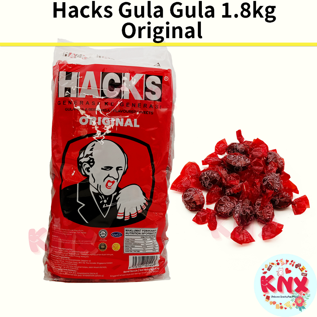 Hacks Regular Sweet Gula-gula Biasa 1.5kg 1.8kg Merah Red | Shopee Malaysia