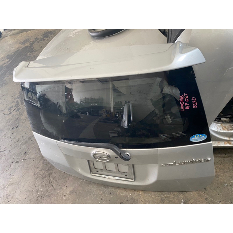 Passo Sette Luminas Boon Rear Bonet with Spoiler For Perodua Alza ...
