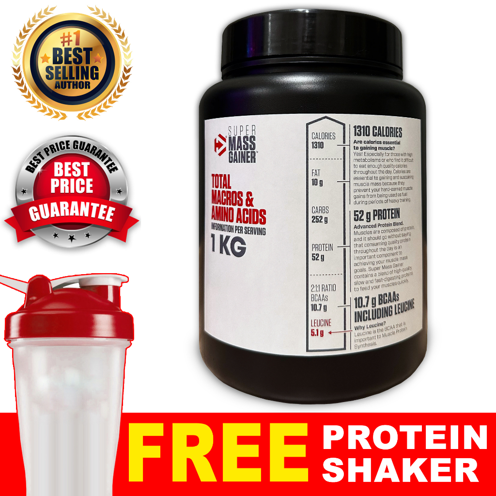(1kg) Serouis Mass Super Mass Gainer Xterem Mass Fast Grow hyperbolic ...