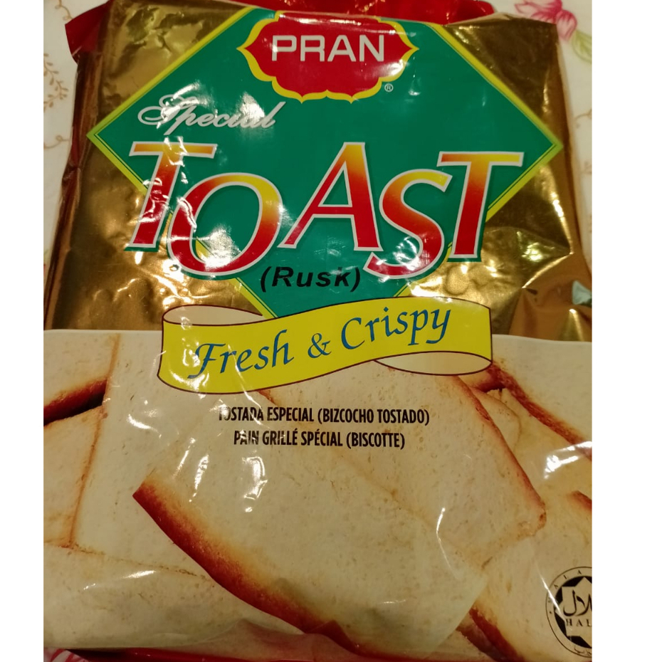 Pran-Toast /Rusk Fresh & Crispy 350g(Roti Kok Istimewa) | Shopee Malaysia