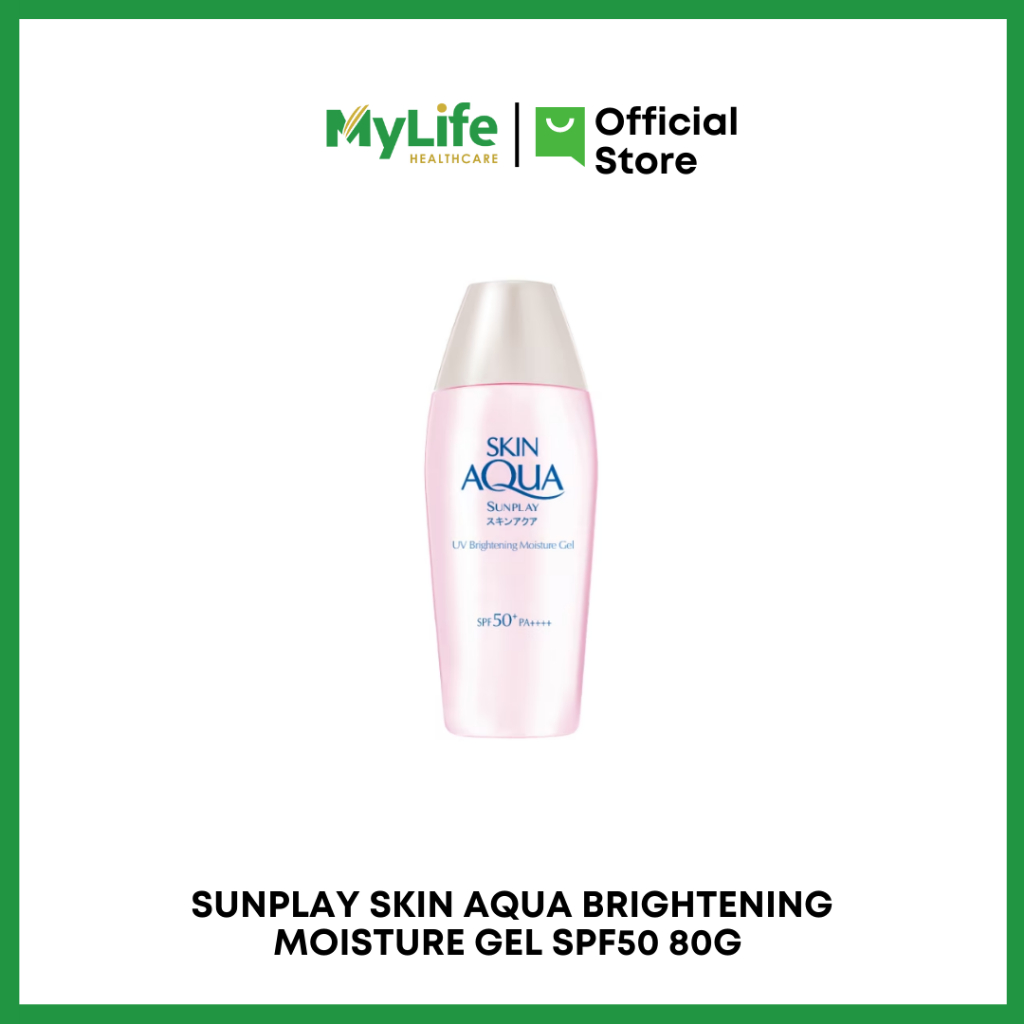 SUNPLAY SKIN AQUA BRIGHTENING MOISTURE GEL SPF50 80G | Shopee Malaysia