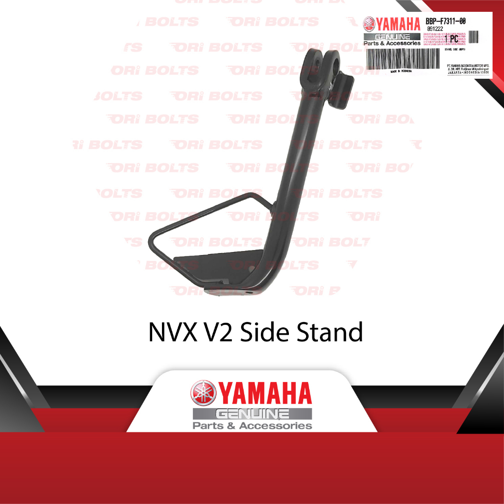 BBP-F7311-00 Yamaha Original NVX V2 Side Stand Tongkat Tepi Satu ...