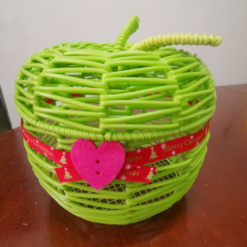 Various apple shape storage decoration gift box birthday wedding raya ...