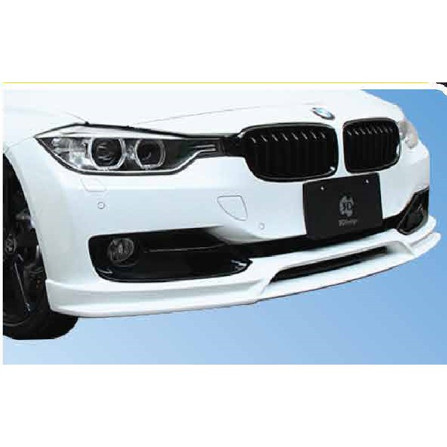 BMW F30 3D Design Front Skirt Body Kit PU Ready Stock Bimmer | Shopee ...