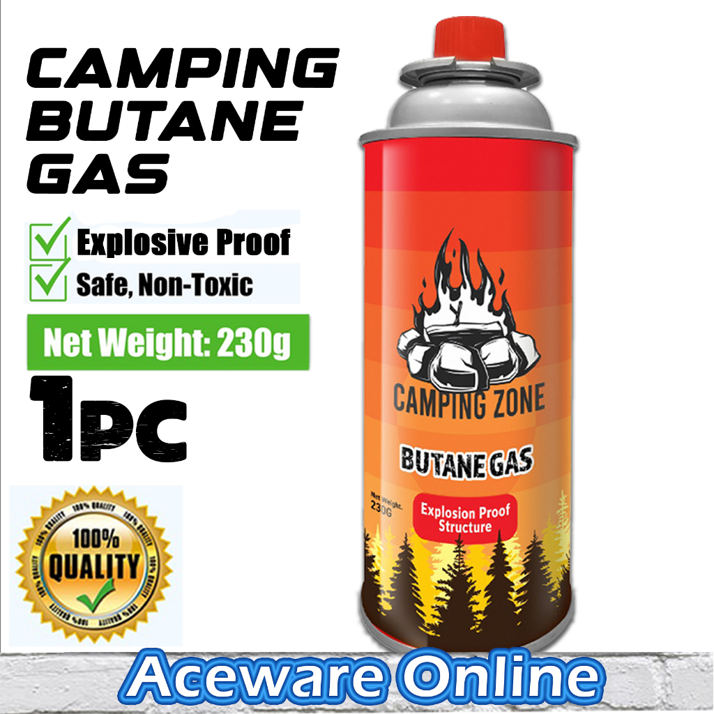 BUTANE GAS CARTRIDGE PORTABLE BUTANE GAS STOVE OUTDOOR CAMPING 230G ...