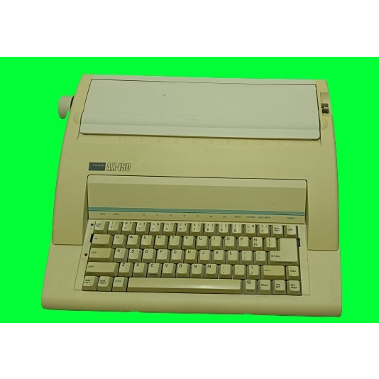 NAKAJIMA ELECTRONIC TYPEWRITER AX-150 / AE-830 / TYPEWRITER MACHINE ...