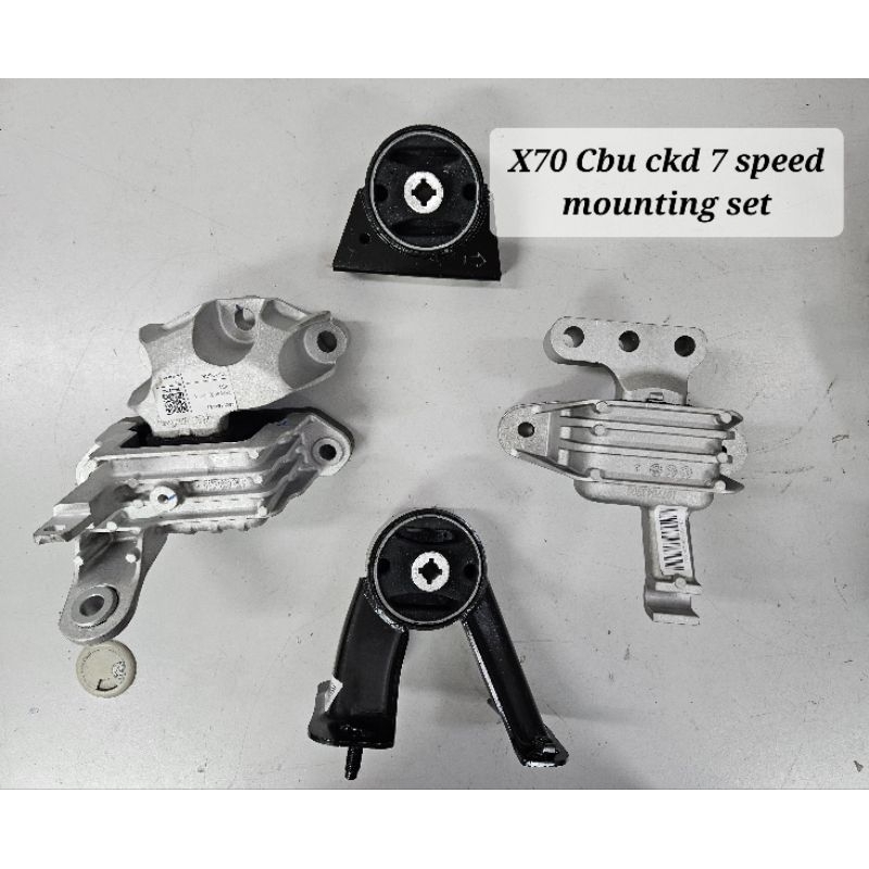 PROTON X70 ENGINE MOUNTING SET 4PCS 6 SPEED CBU/CKD 7 SPEED | Shopee ...