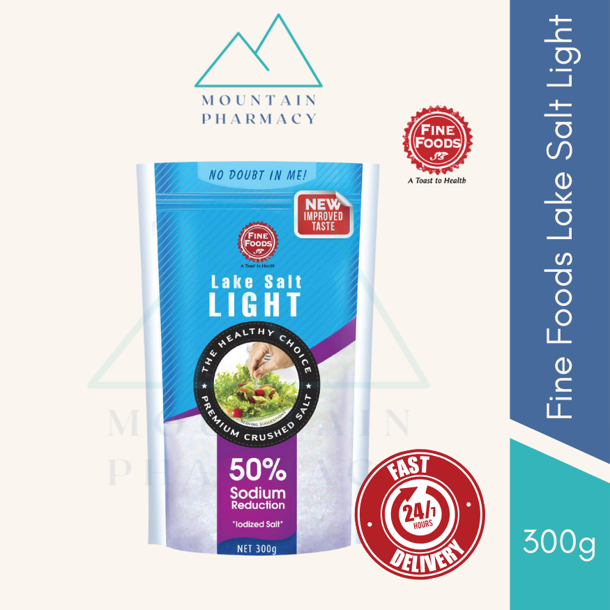Fine Foods Lake Salt Light Pouch (300g) | Shopee Malaysia