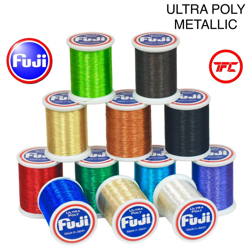 FUJI Ultra Poly A-Metallic Thread Line Made in Japan Rod Custom Build ...