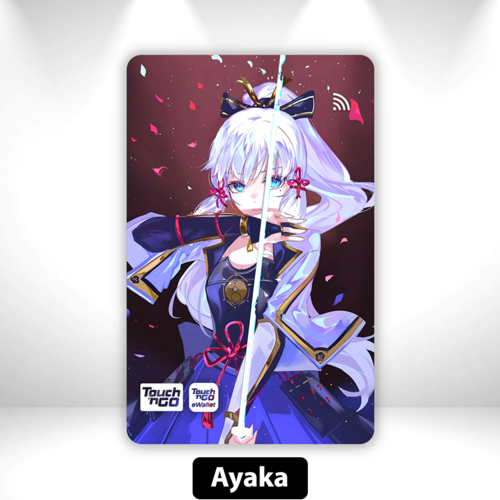 [Genshin Impact] Ayaka - Sticker TNG NFC Card Skincard Genshin Impact ...