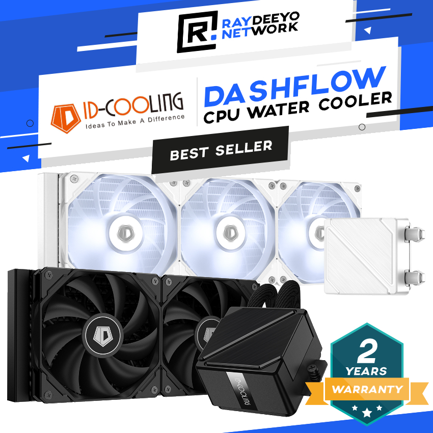 ID-Cooling Dashflow 240 / 360 Basic CPU AIO Water Cooler [Big Water ...