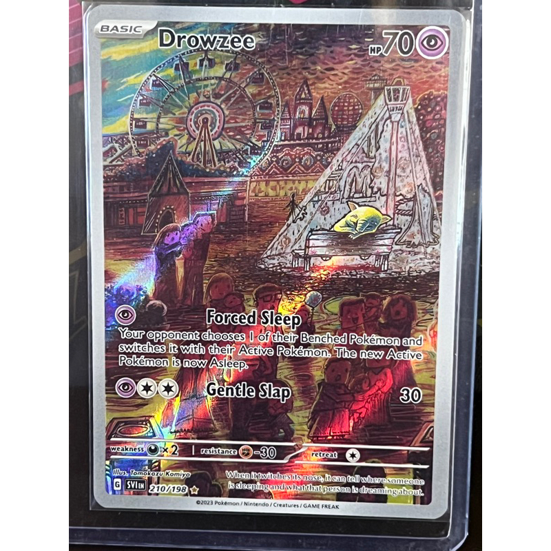 Pokemon TCG SV01 Scarlet Violet Base Set - Drowzee - 210/198 ...