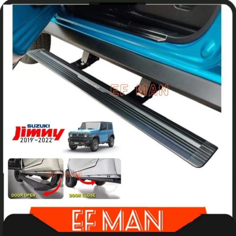 SUZUKI JIMNY 2019-2023 ELECTRIC AUTO POWER SIDE STEP AUTO RUNNING BROAD ...