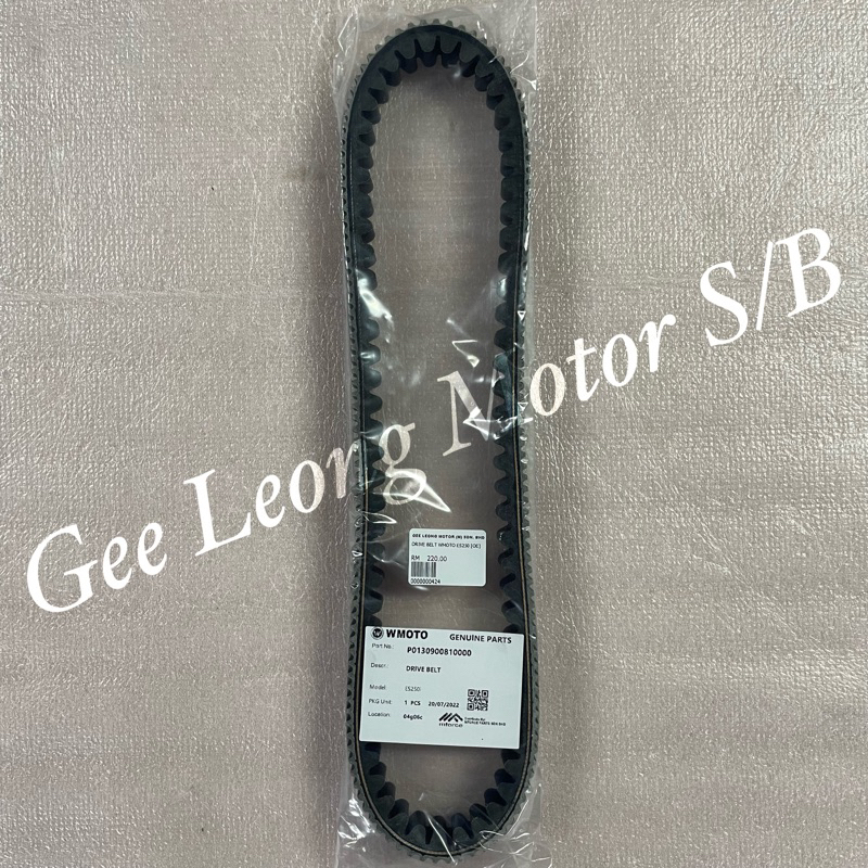 WMOTO ES250i Drive Belt OE | Shopee Malaysia