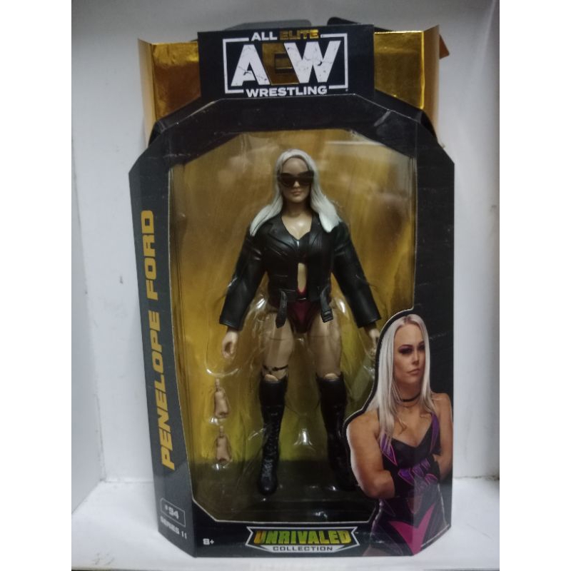 Jazwares AEW Unrivaled Series 11 Penelope Ford Wrestling Action Figure ...