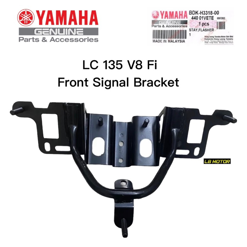 Yamaha LC135 V8 Fi Front Signal Bracket Flasher Stay Pilot Lamp Stay ...