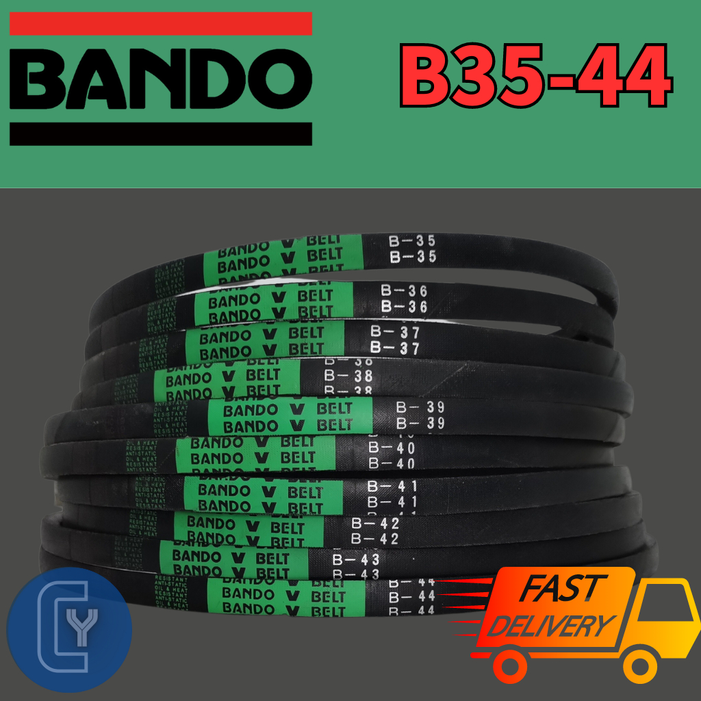 BANDO V Belt B35 B36 B37 B38 B39 B40 B41 B42 B43 B44 Bando V Belt Timing Belt | Shopee Malaysia