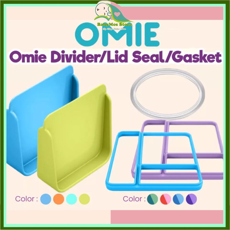 OmieBox Spare Parts for Redesigned Model, Dividers, Gaskets, V2 Lid ...
