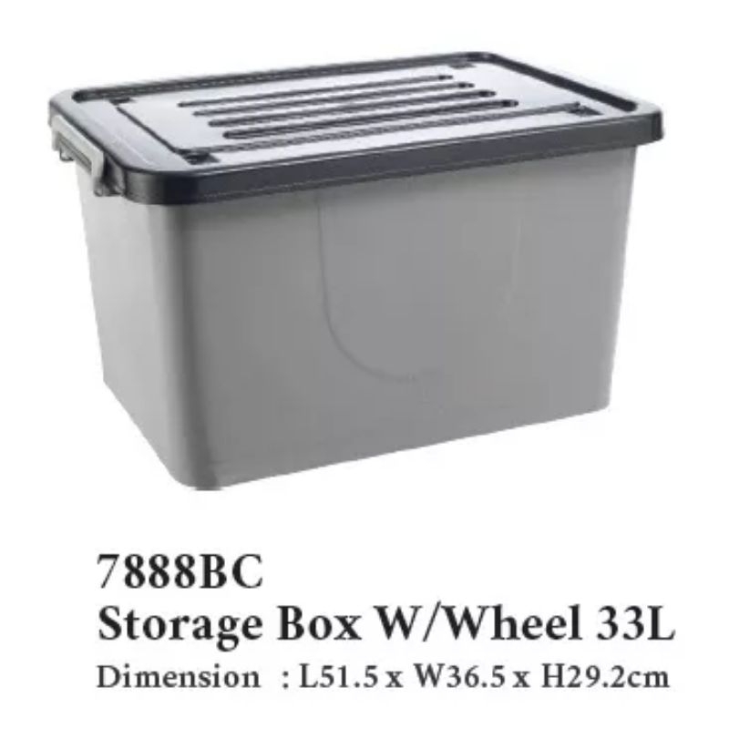 century 33L storage box with 4wheels | Shopee Malaysia