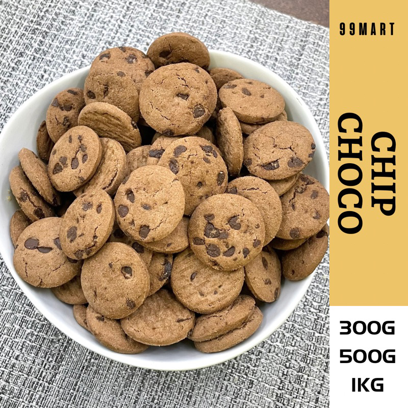 [ Biskut Timbang ] - Biskut Chip Choco - 300g / 500g / 1kg - Biscuit ...