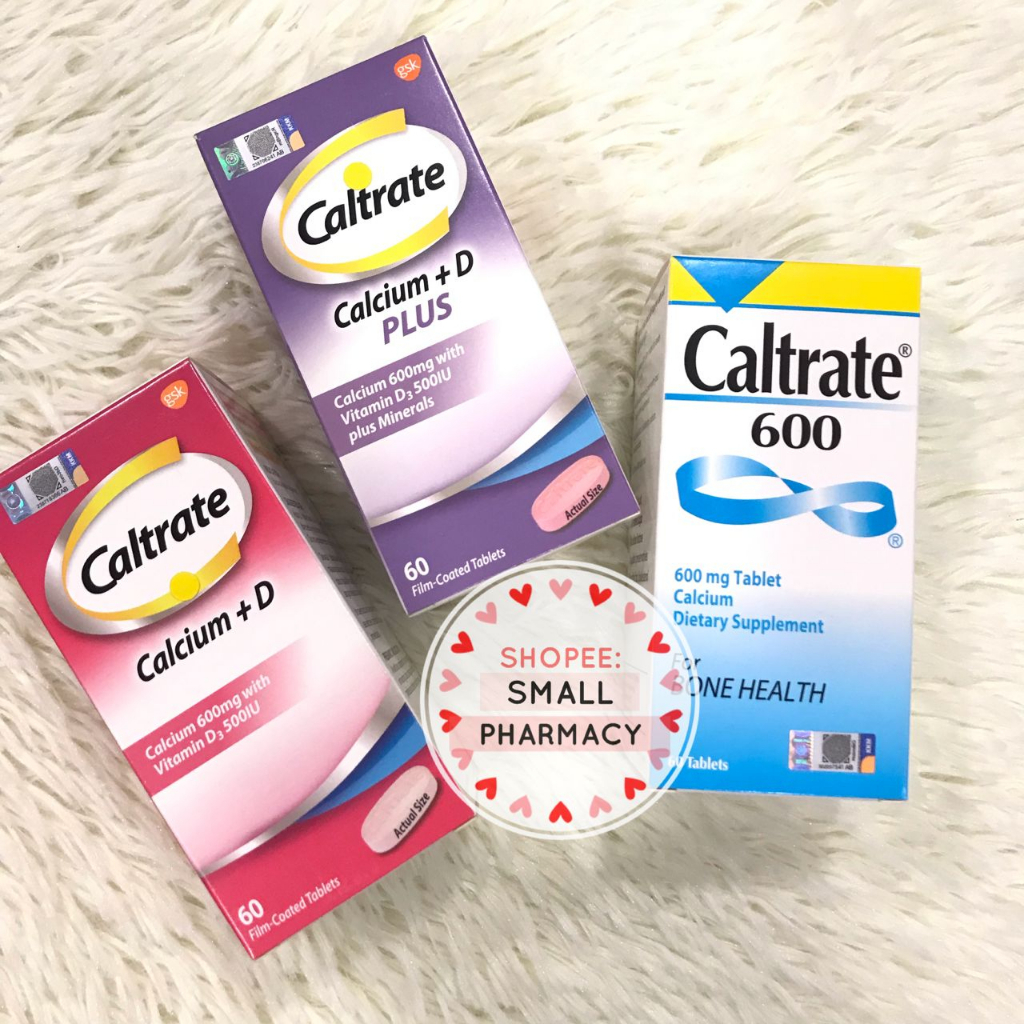 Caltrate Calcium Calcium 600mg Vitamin D3 500iu Calcium 600mg