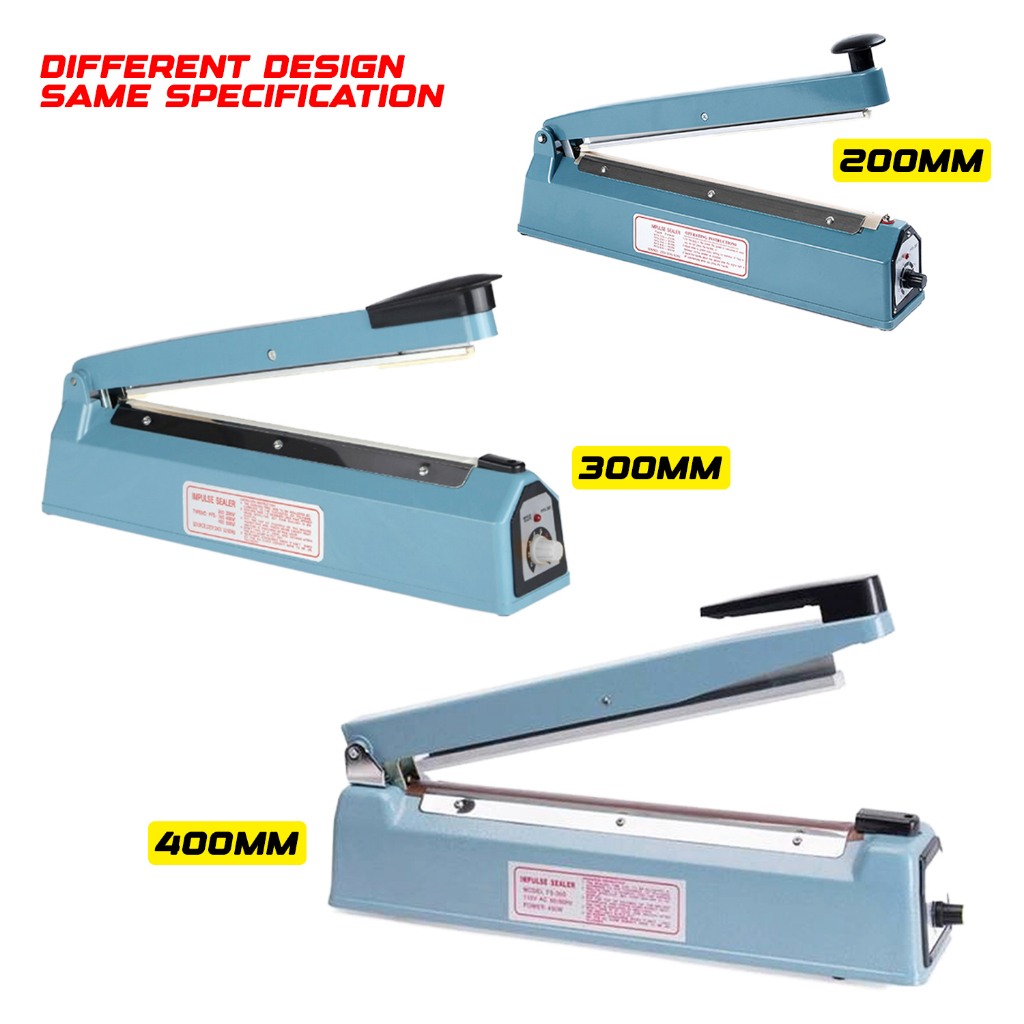 Plastic Impulse Sealer Machine Mesin Pengedap Plastik Makanan Plastic ...